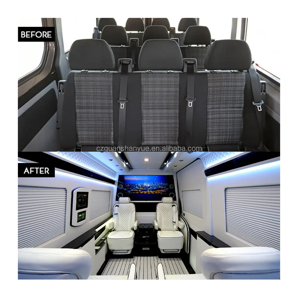 Luxury Van Conversion Kit - Upgrade Sprinter Van Seats
