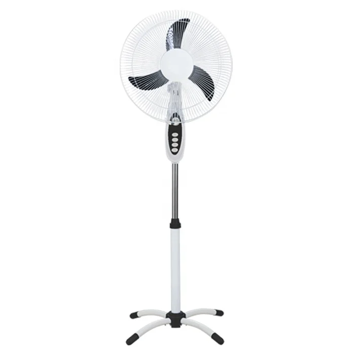 Africa 16 Inch Stand Fan USC Wholesale 3 Blade 5 Blade Fan Aluminum ...