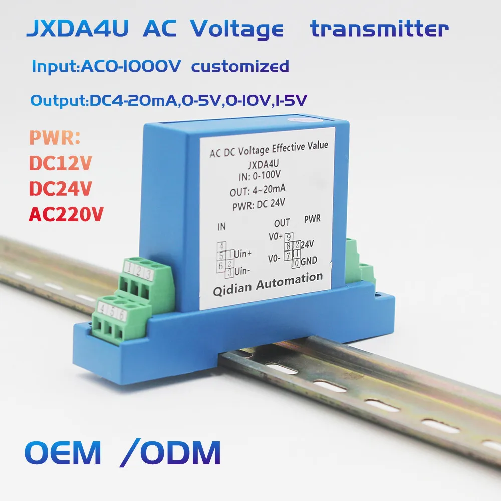 High Voltage Transducer - Precision AC/DC Voltage Sensor