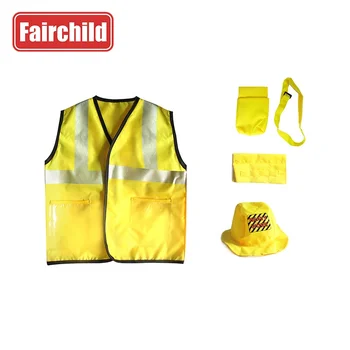 Cosplay Costume Fire Police Pretend Role Play Gift Set Career Costumes ...