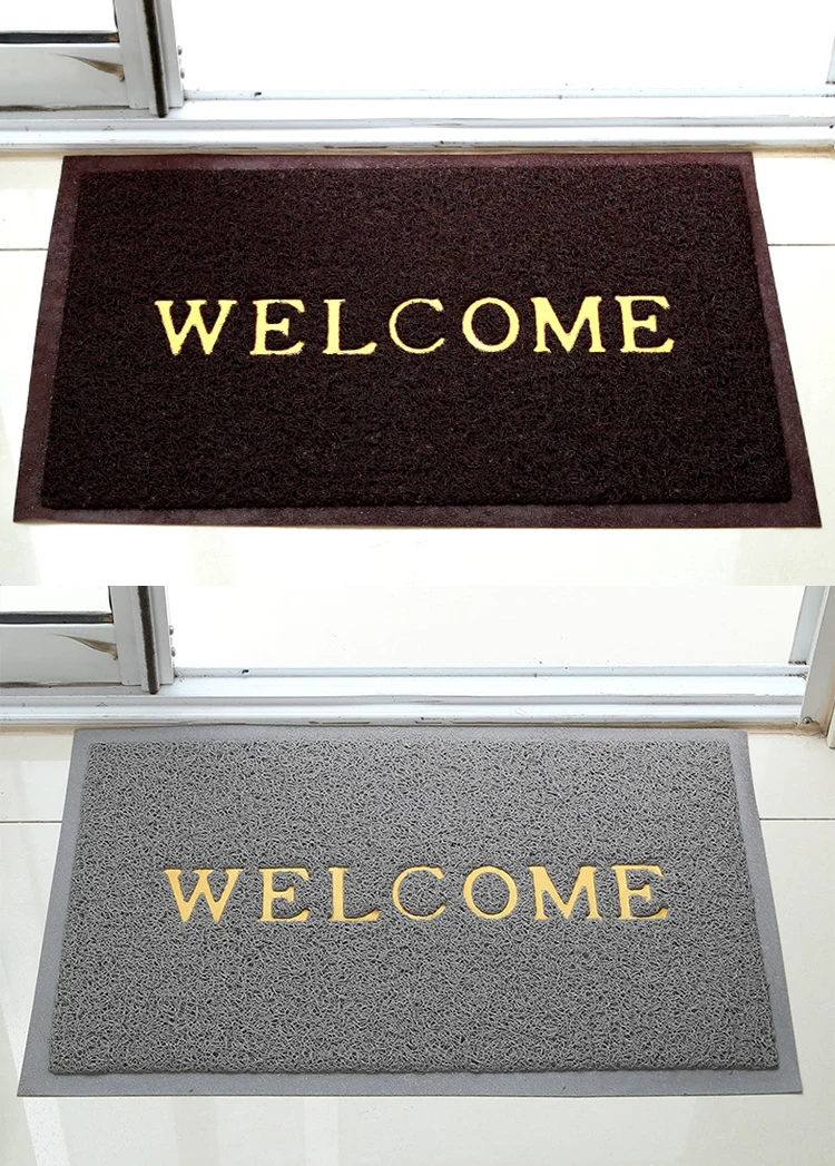 Custom Printed Pvc Office Hotel House Inside Outside Welcome Entrance ...