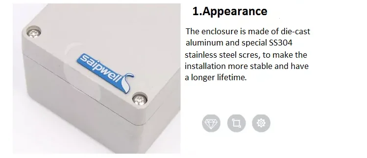 Waterproof Aluminum Box Enclosures - IP67 Protection