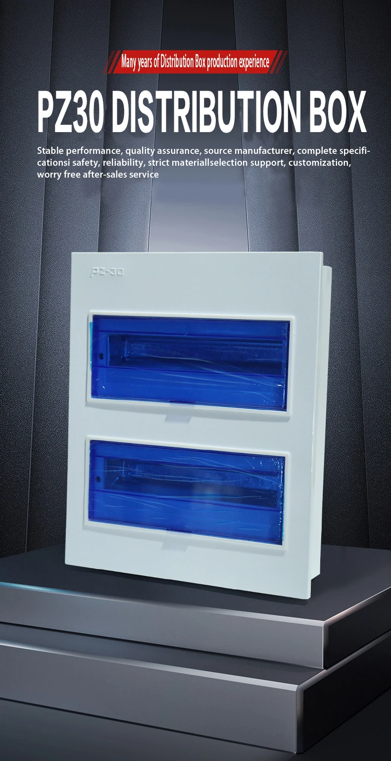 8 Way MCB Box in Cold-rolled steel with ABS and PC Material IP54 ...