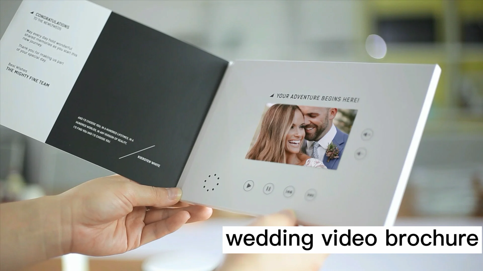 7 Inch Lcd Screen Business Promotional Motion Digital Wedding ...