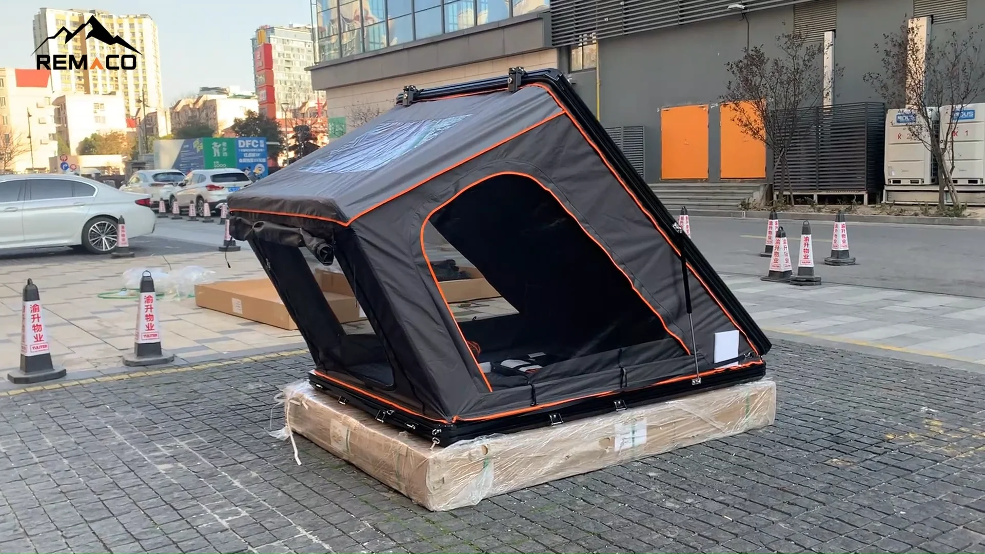 New Style Rhombic Rhombus Top-tier High Quality 4 Person Aluminum Hard ...