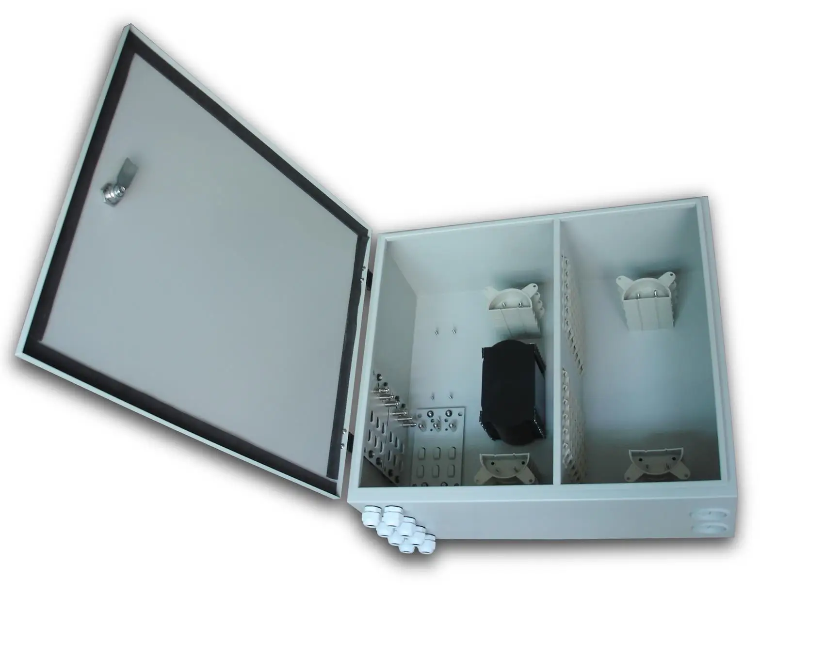 FTTH Equipment Distribution Box 12Core 24Core 48Core 96Core Fiber Optic ...
