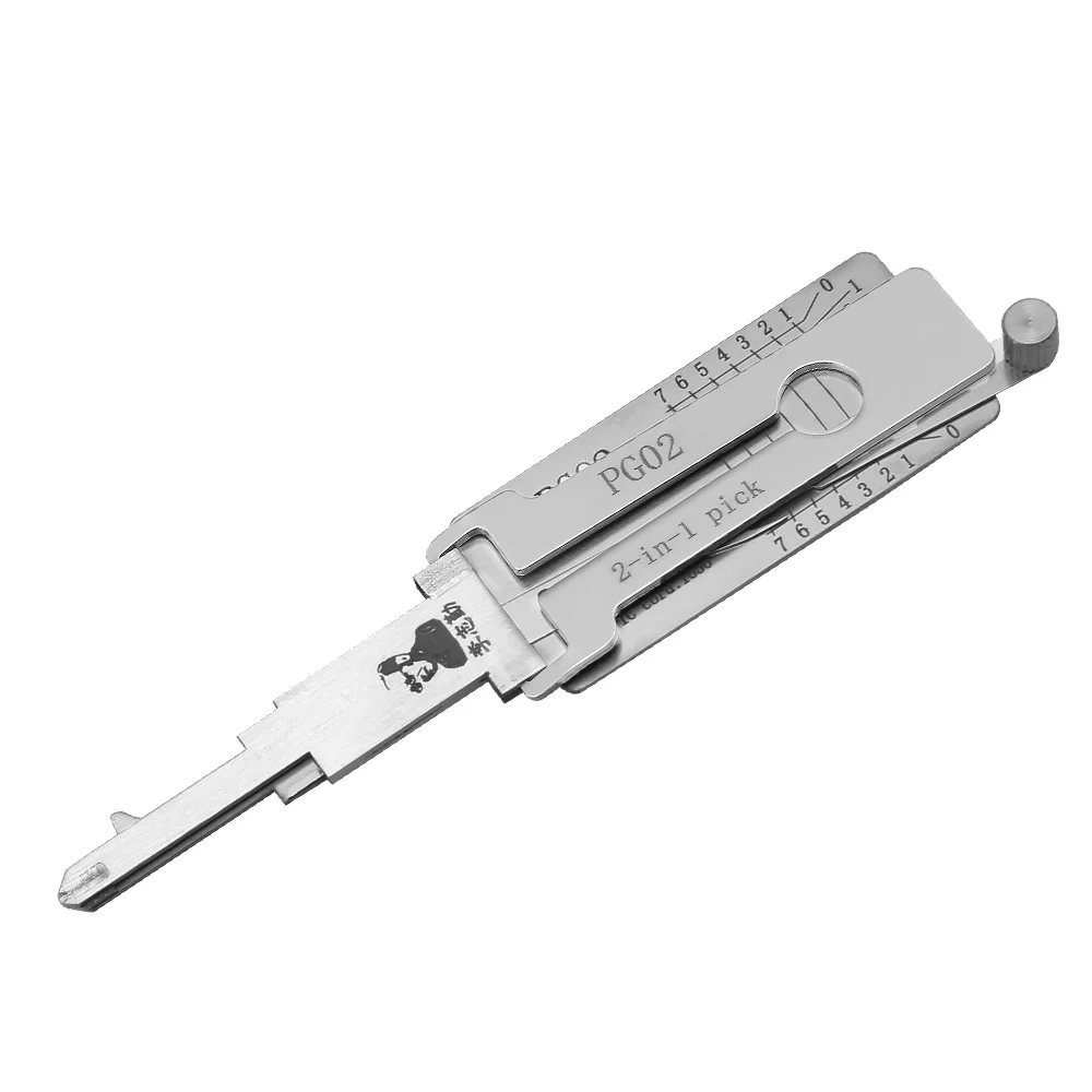 PG02 LISHI 2in1 Lock Pick Tool for Piaggio Motorcycle Locks