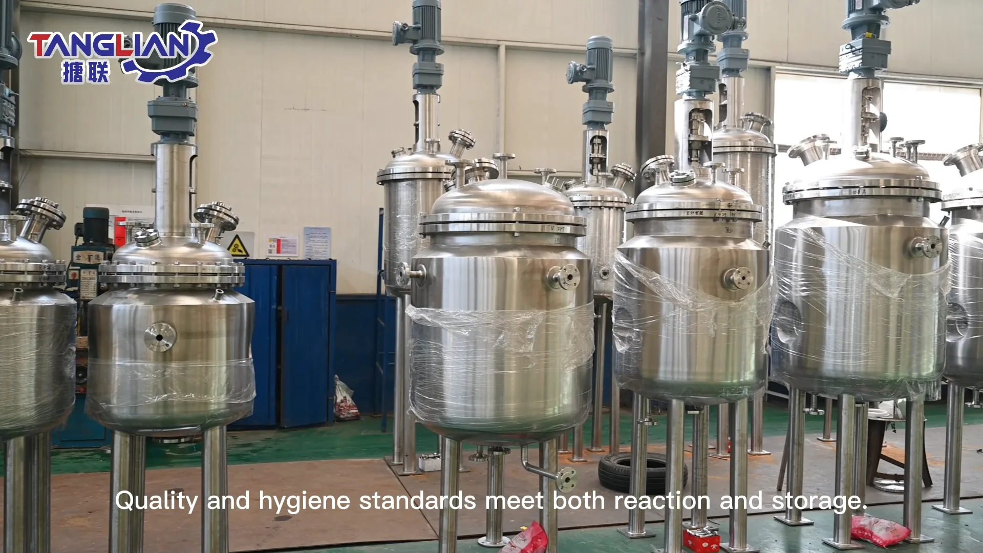 Gmp Standard Ae Type Stainless Steel Reactor - Buy Stainless Steel ...