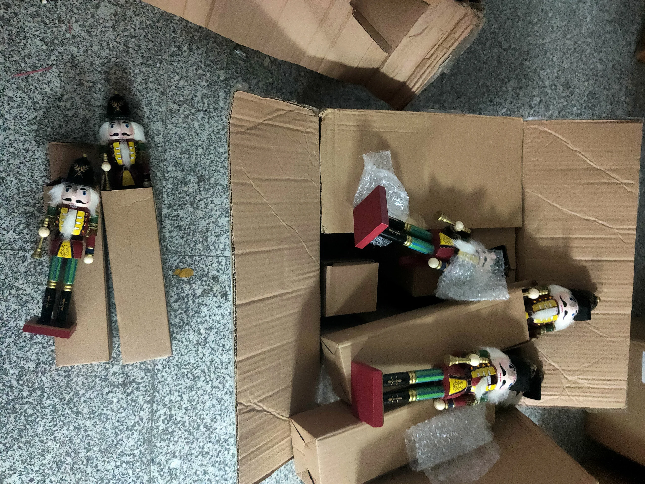 The Nutcracker Puppet Soldiers - Elegant Christmas Decor