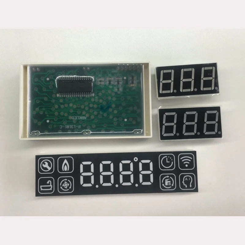 3 Colors Custom Super Red Segment Display 4 Digits 7 Segment Led Display - Buy 3 Colors Bargraph ...