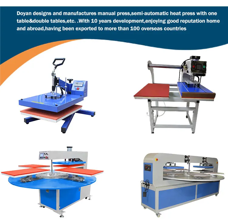 Auto Open Dual Double Station Pneumatic Heat Press Machine