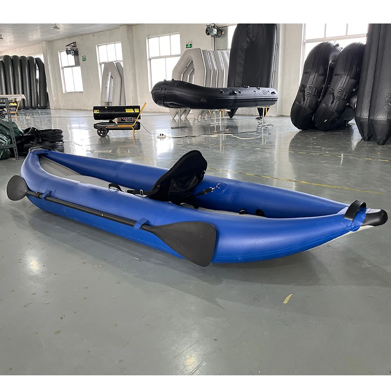 Customized Tandem Inflatable Fishing Kayak Angler Blow Up Kayak Family ...