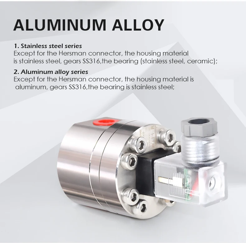Shanghai Jsn Micro Oval Gear Flow Meter – Stainless Steel & Customized Odm