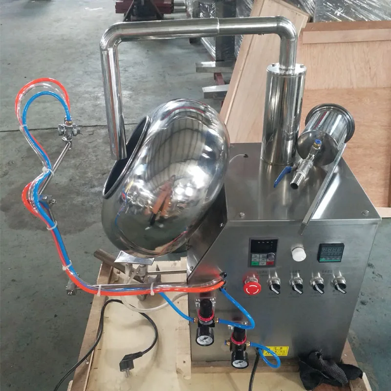 Sugar Coating Machinery Small Jelly Candy Sugar Coating Pan Gummy ...