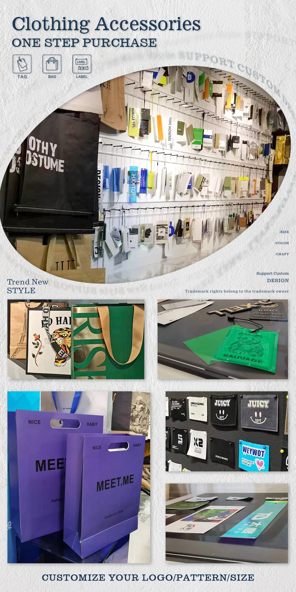 Hang Tags Customized Labels For Brand Clothing Labels Private Brand ...