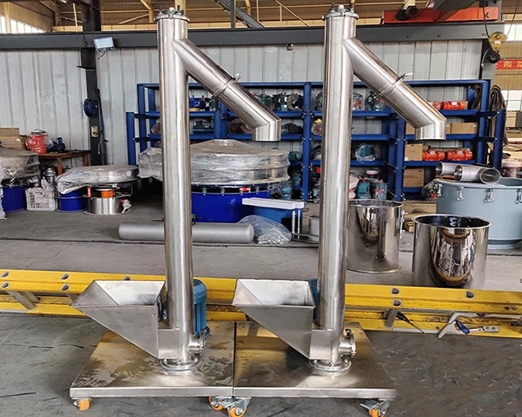 JUBAO Flexible Screw Conveyors - Efficient Material Handling