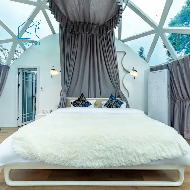 Luxury Glamping Tents - Glass Igloo Dome Tents with Windows