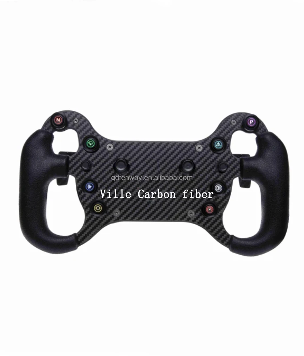 OEM Custom Carbon Fiber Sim Racing Steering Wheel for Car Game ...