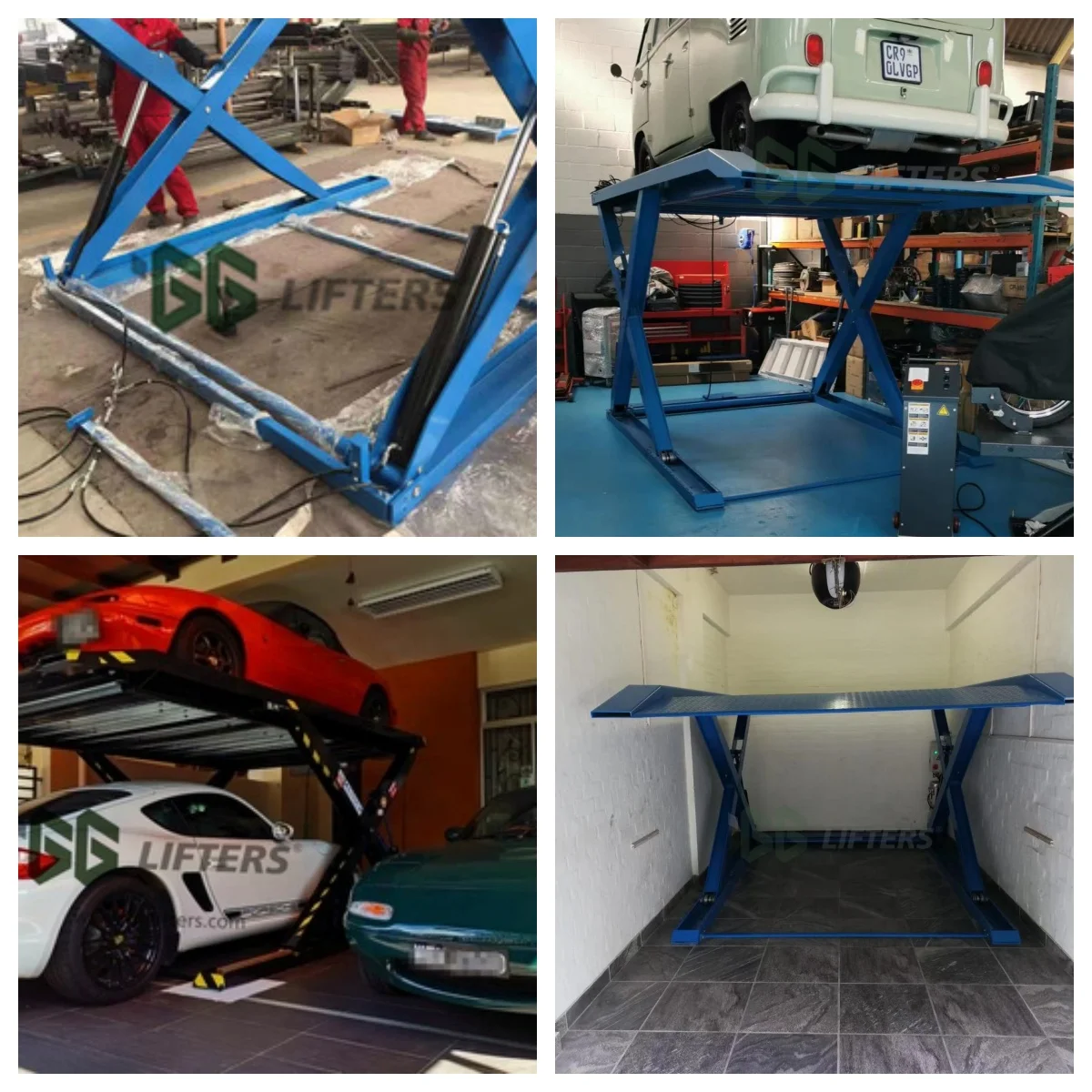 Hydraulic Car Elevator Scissor Double Deck Car Lift Platform Parking ...