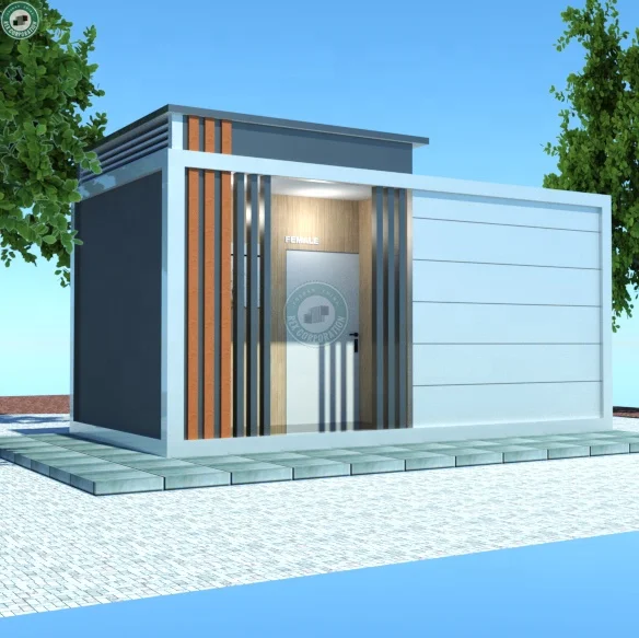 Alibaba.com: Modular container changing room with shower, flatpack ...