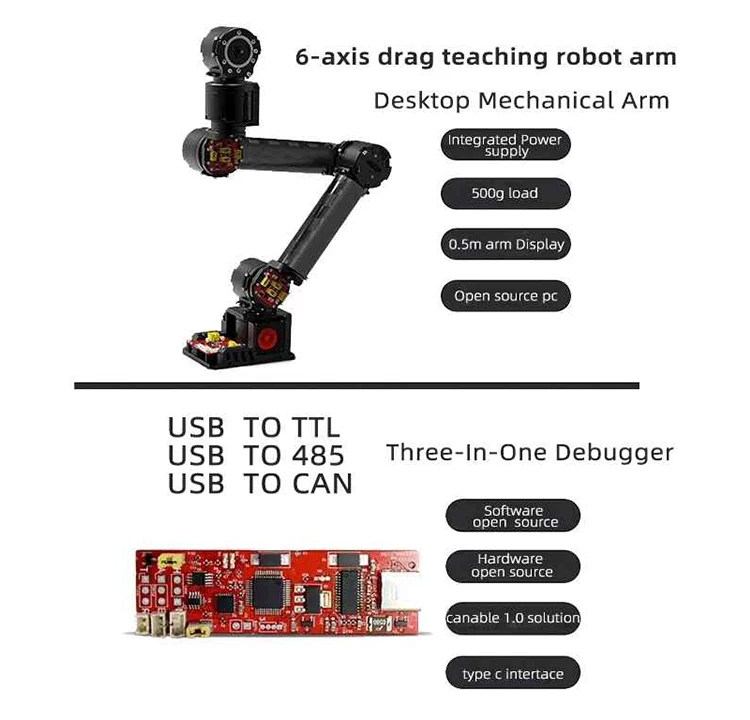 Jupiter Low Cost 6 Axis Robot Arm Articulated Industrial Robot ...