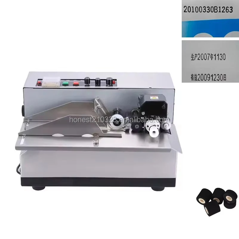 Date printing machine on plastic bag Expiry Date Printing Coding ...