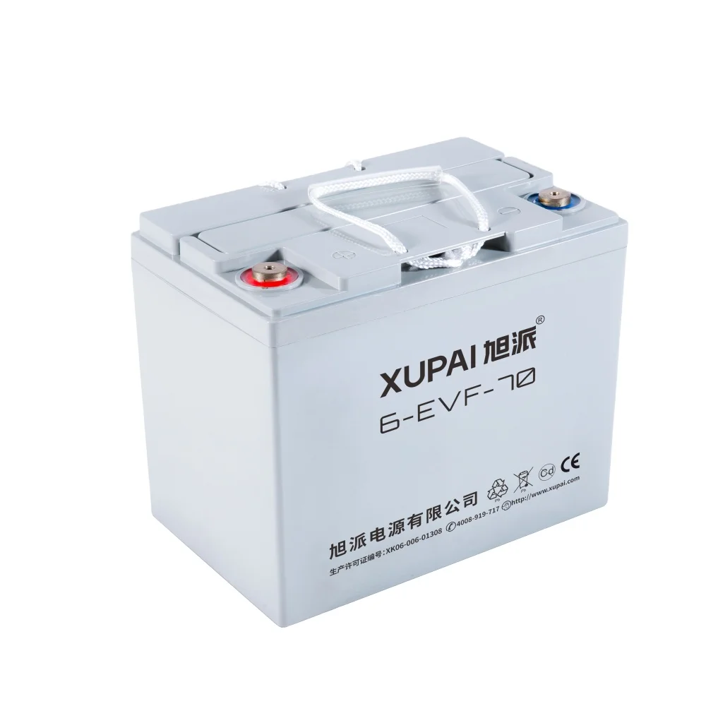 Xupai Long Life Rechargeable 6-evf-70 Battery For Electric Vehicle ...
