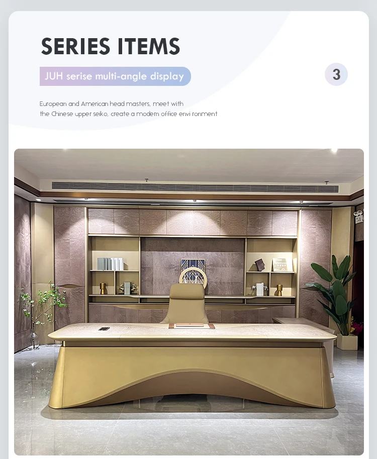 Modern New Design Luxury Board Room Long Negotiating Office Table ...