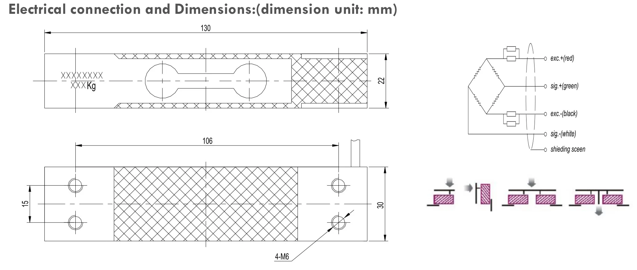 High Accuracy Load Cells for Electronic Scales & Balances