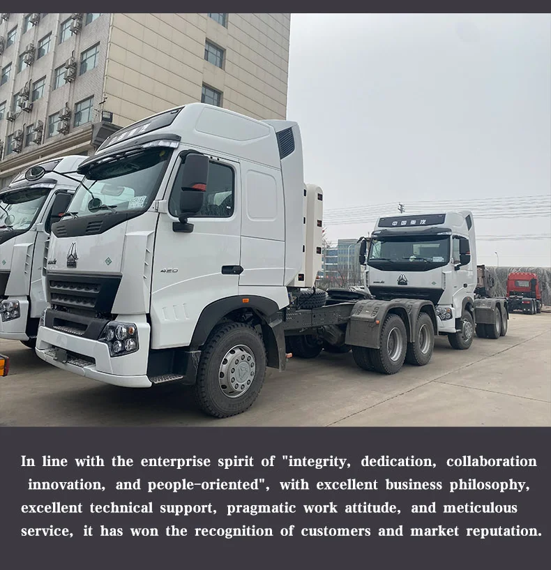 China Howo T7 A7 Faw Sitrak Cng Tractor Truck - Heavy Duty