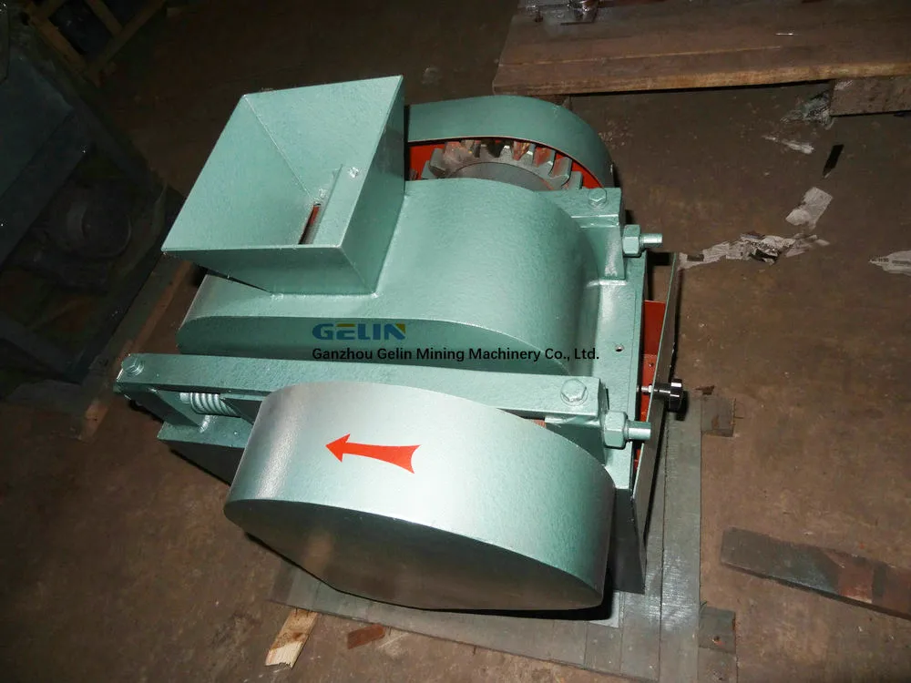 Small Size 200*75 Lab Double Roll Crusher for Grinding Mini Stone Rocks