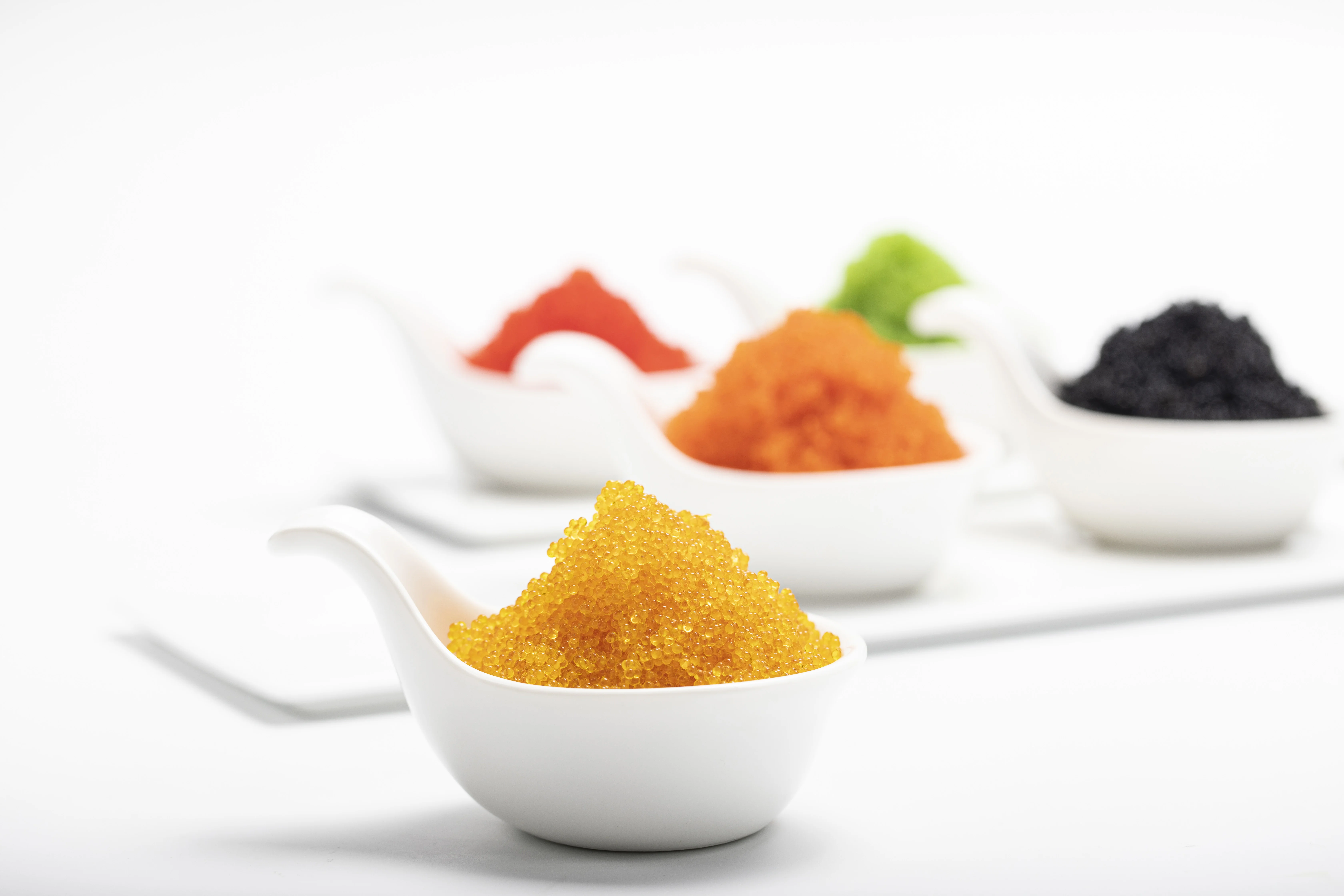 High Quality Seasoned Frozen Sushi Canned Flying Fish Roe Tobiko - Buy ...