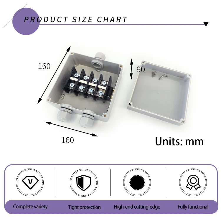 IP65 Waterproof Terminal Block Connector Box - DRX/EVEREST