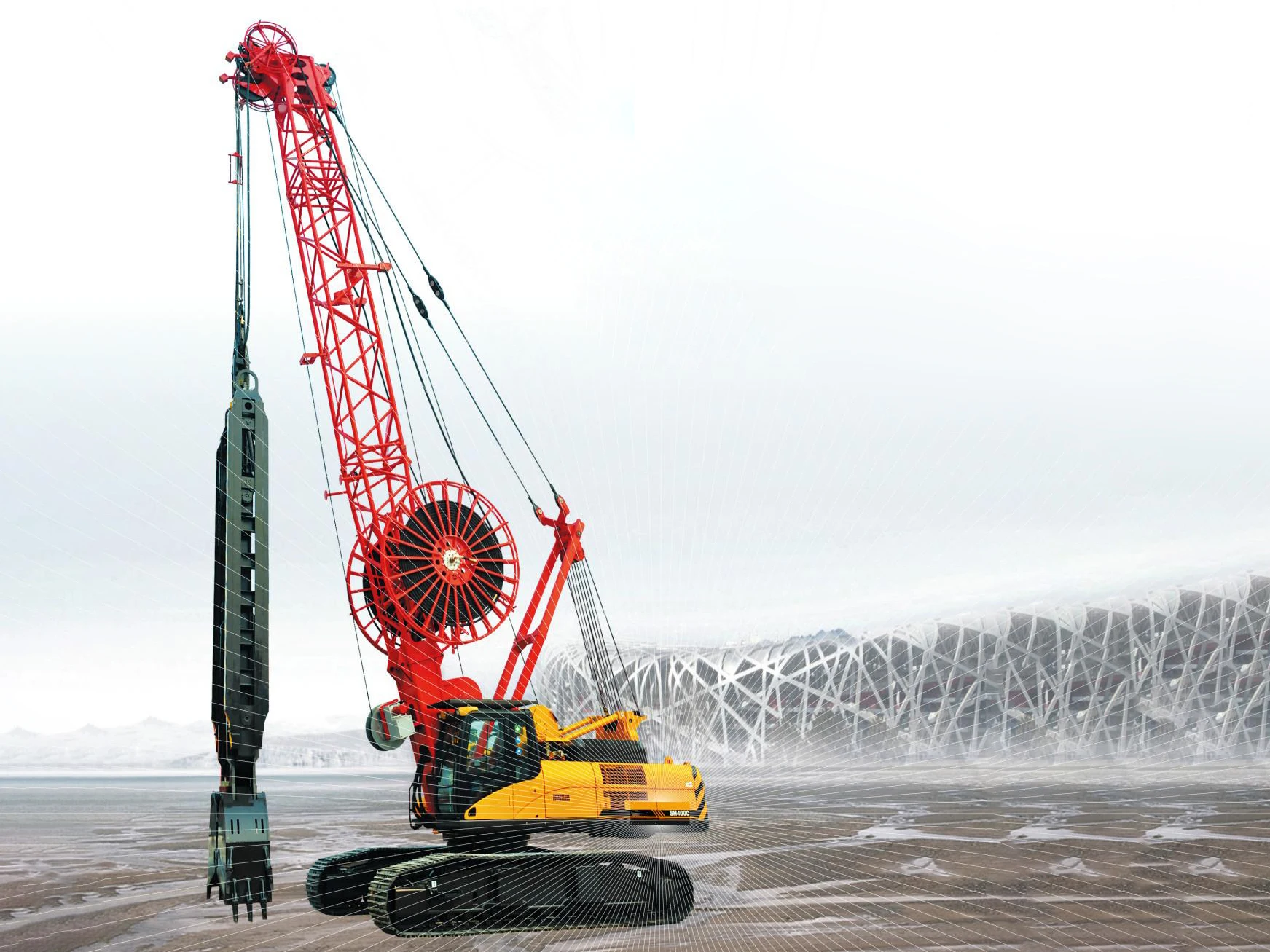 Diaphragm Wall Grab Machine Hydraulic Diaphragm Wall Grab Sh400 Sale In ...