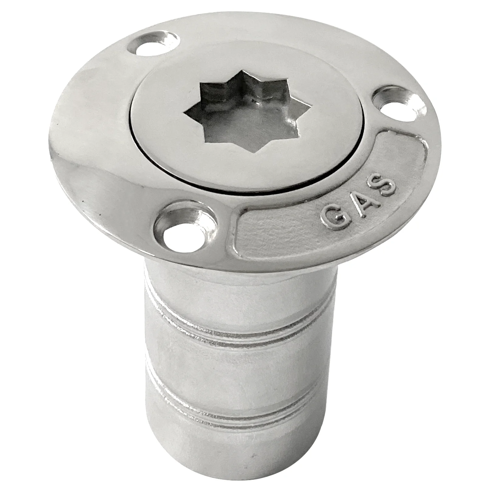 Isure Marine 316 Stainless Steel Boat Gas/diesel Deck Fill/filler With ...