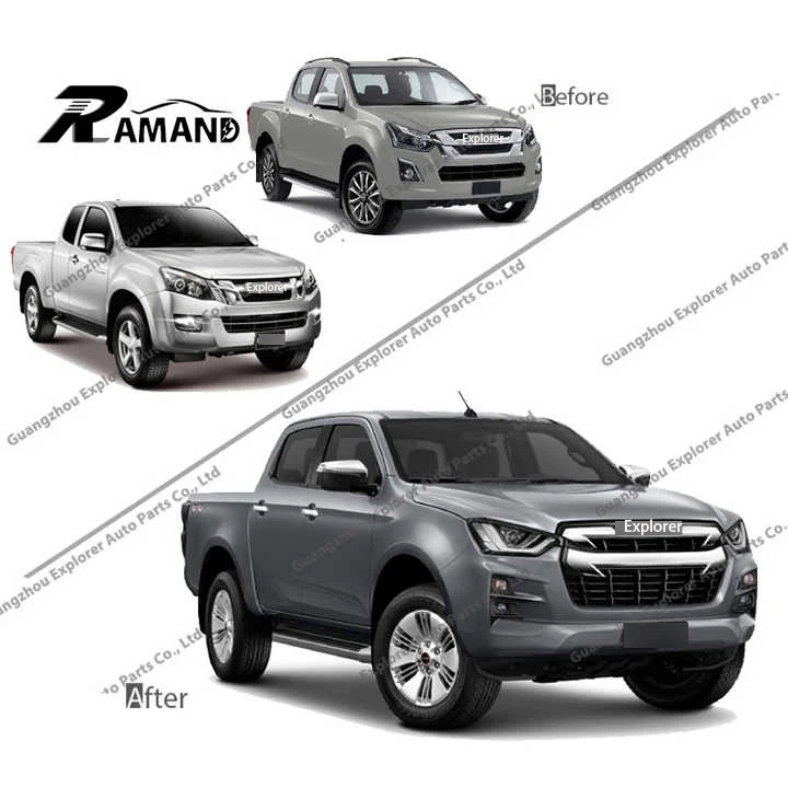 Ramand Factory Bodykit For D-max 2012-2020 To 2021-2023 Modification ...