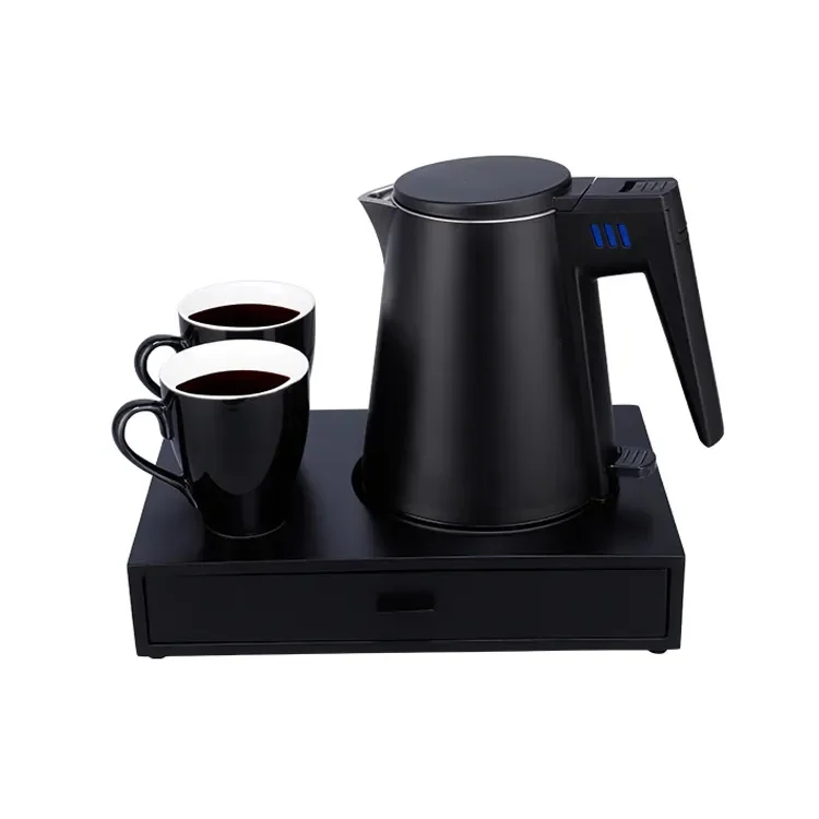 Hotel Double Wall Design Electric Kettle With Small Capacity 0.6l Matt ...