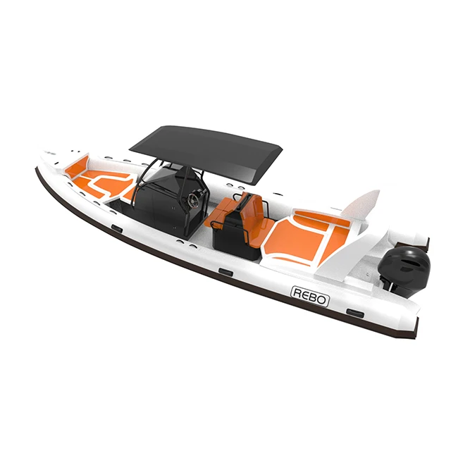 Deluxe 25ft RHIB 760 ORCA Hypalon/pvc Aluminum RIB Boats