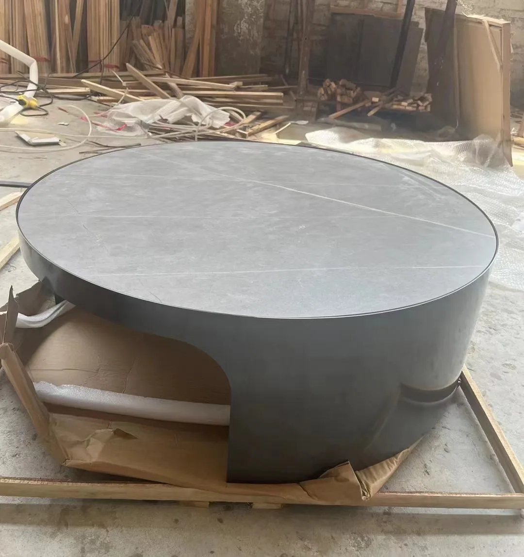 Luxury Gold Coffee Table Set - Foshan Manufacturer