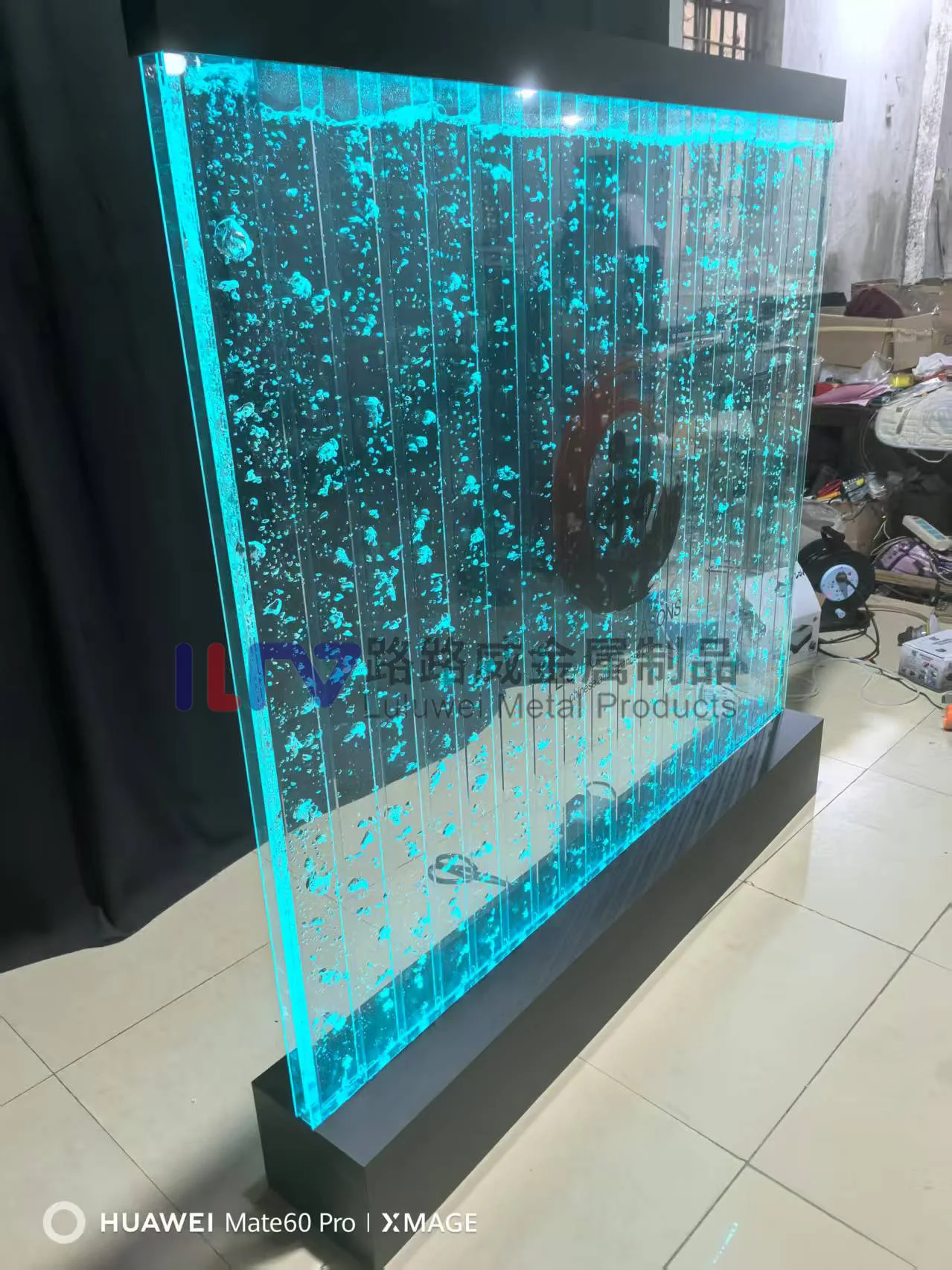 Indoor Water Fountains - Customized Acrylic Wall Panels