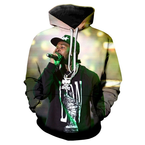 Shop Our Hot Rapper Star Men 3D Printed Hoodies for Hip Hop