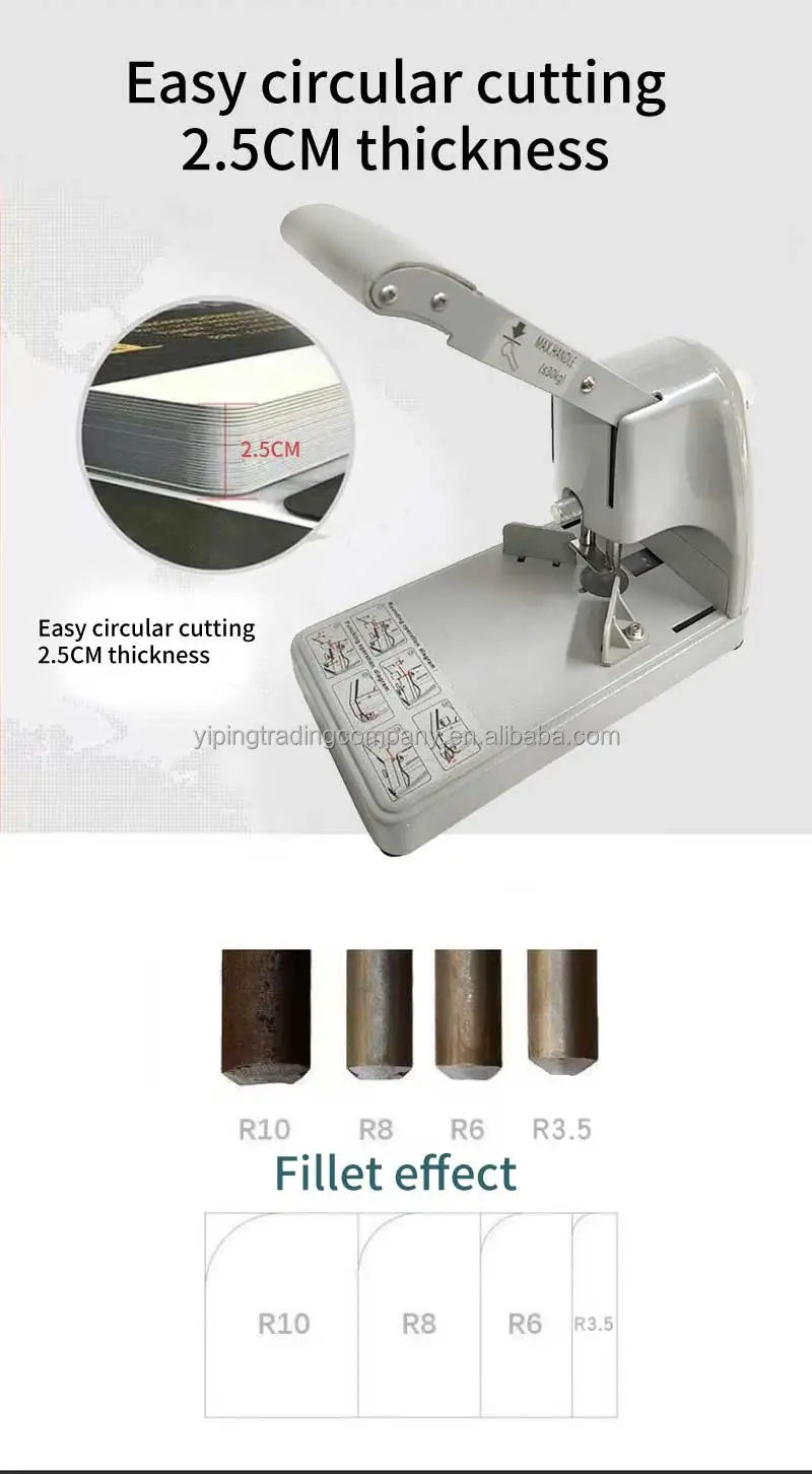 R6 Corner Cutter Round Corner Cutter Corner Rounding Cutter - Buy Paper ...