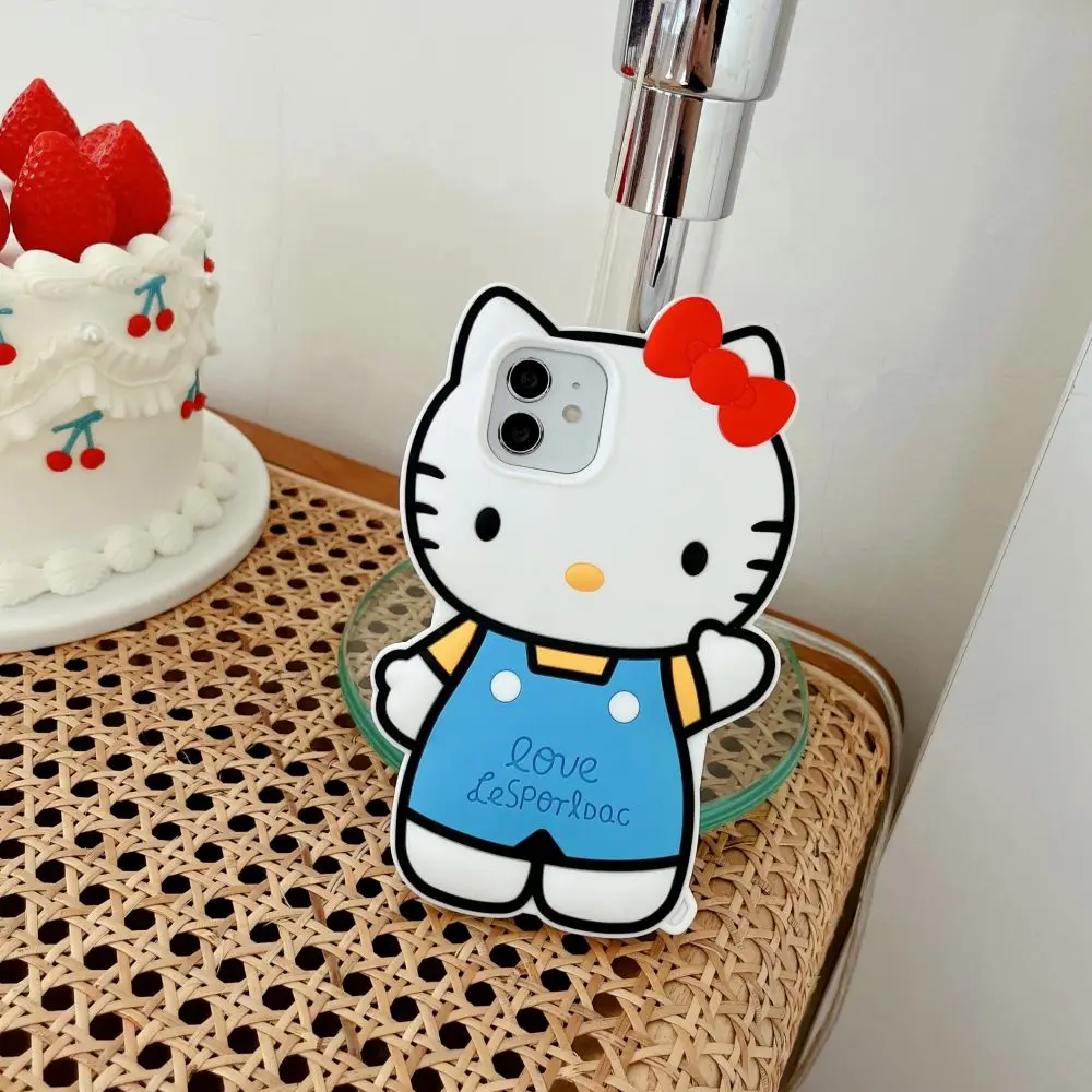 Hello Kitty Cute 3d Cartoon Silicone Phone Cases For Iphone 13 12 11 ...