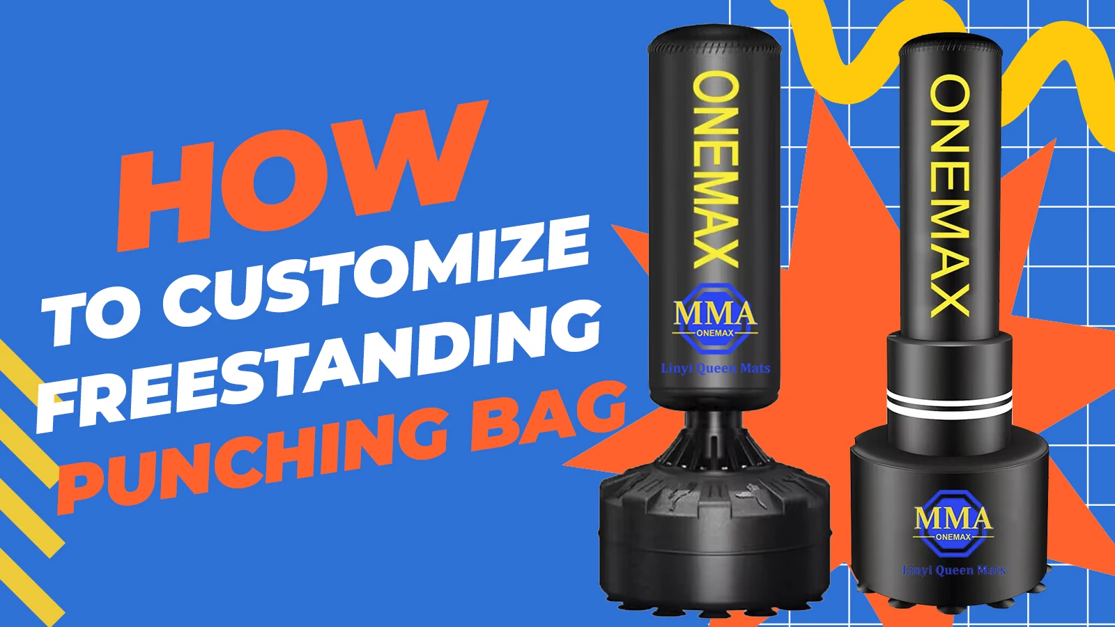 Mma Onemax Free Standing Sand Bag Customizable Less Vibration For All ...