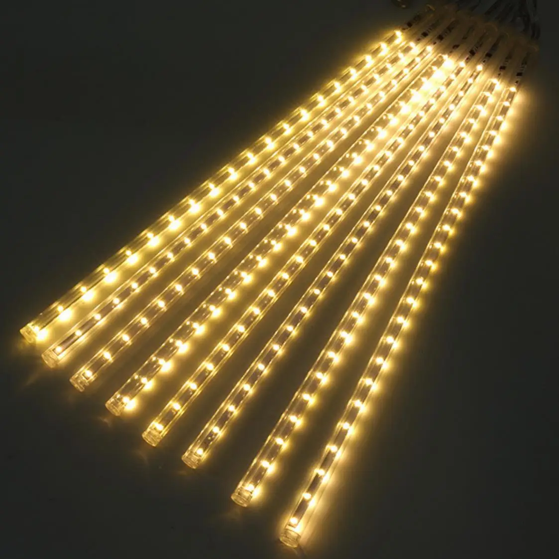 Holiday Lighting Christmas Rain Meteor Led Lamp 80cm Solar Meteor ...