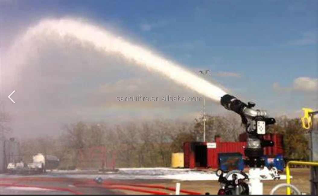 Portable Dual-Inlet Ground Fire Fighting Monitor with Flexible Features ...