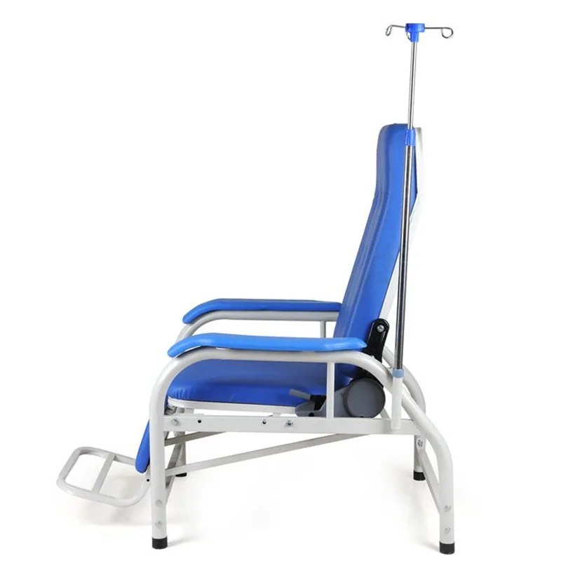 Hospital Infusion Chair with IV Stand - Comfort & Safety