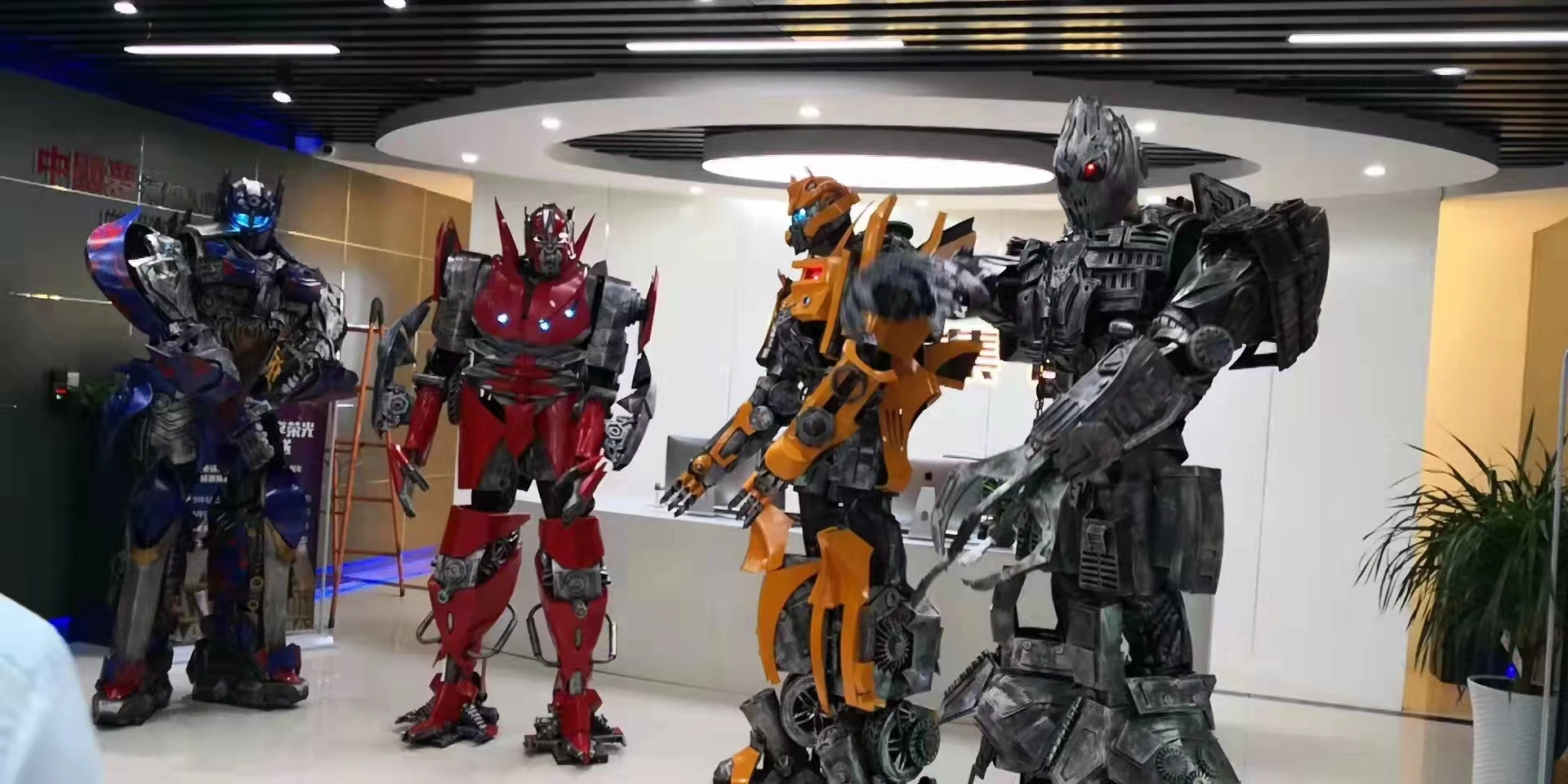 Cosplay Altman Costume - Life Size LED Wear Adult Robot Suits