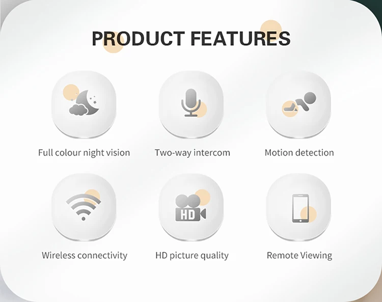 Wifi Ip Camera 1080p Hd Dual Lens Wireless Ai Tracking Two Way Audio ...