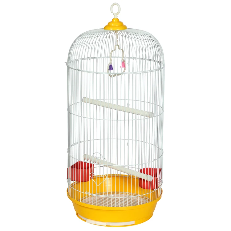 New Round Long Bird Cage - Large, Sustainable, and Stylish